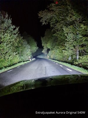 Volvo V70 2008-2016 Aurora Original Extraljuspaket 540W (54000lm) (3x ...